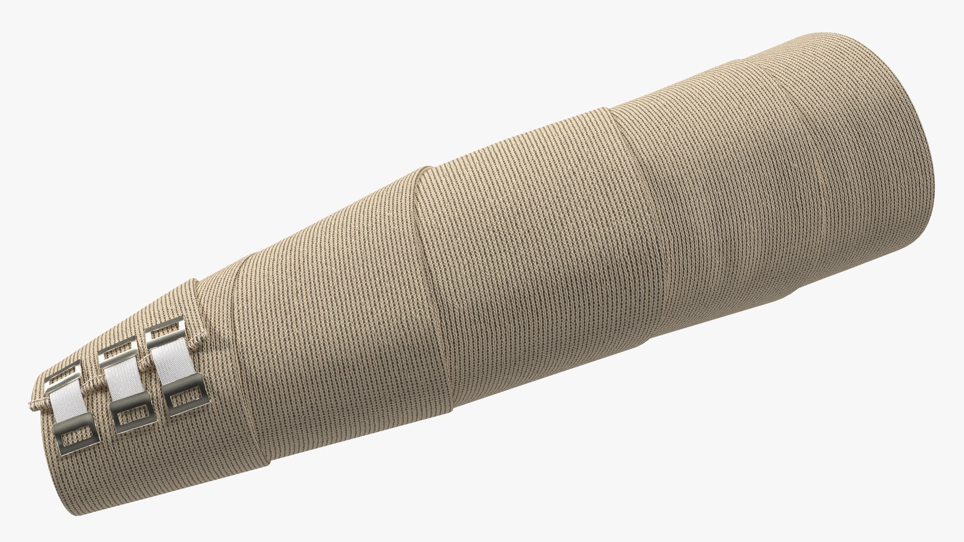 3D Elastic Bandage Beige With Clamps Wrapped Around Hand On Mannequin ...