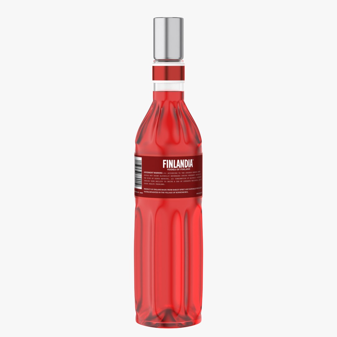Finlandia Original Vodka 3D - TurboSquid 1687988