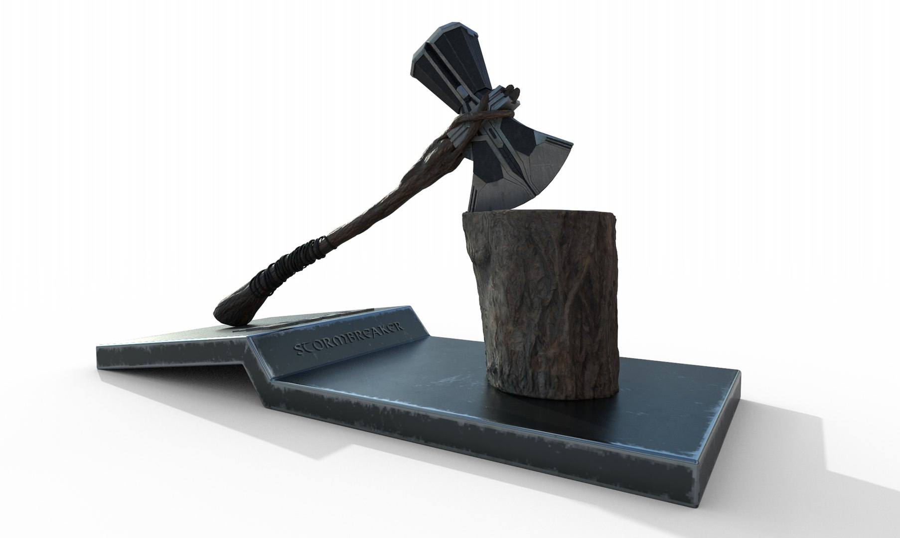 3D Stormbreaker Axe - TurboSquid 1302470