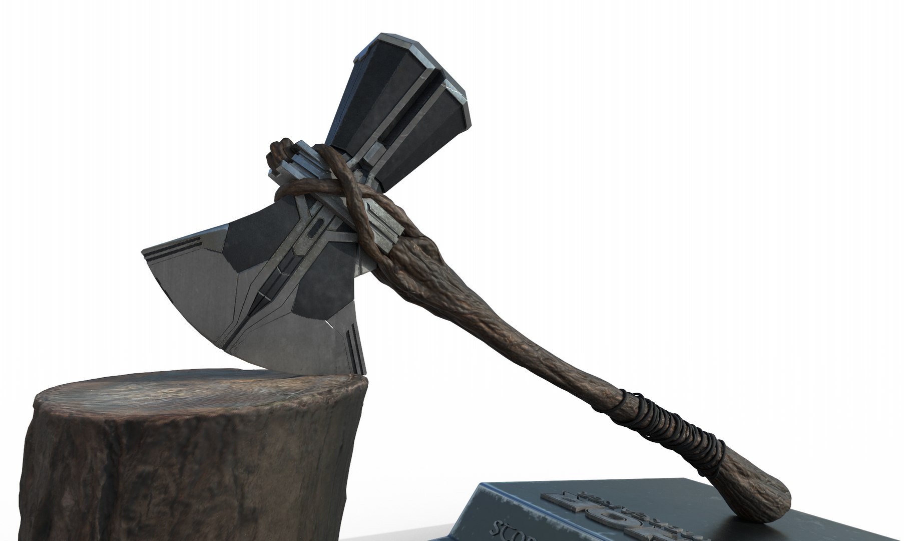 3D Stormbreaker Axe - TurboSquid 1302470