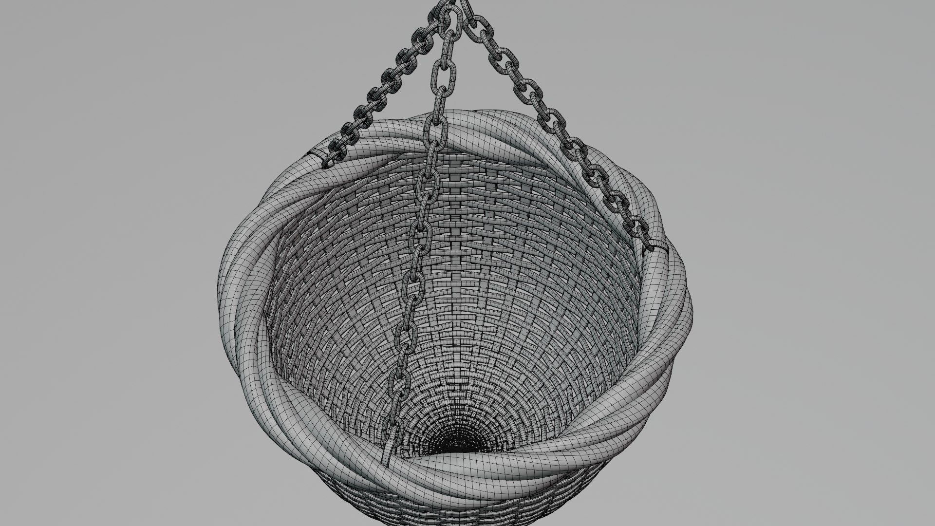 Wood Hanging Pot 3D Model - TurboSquid 2203874