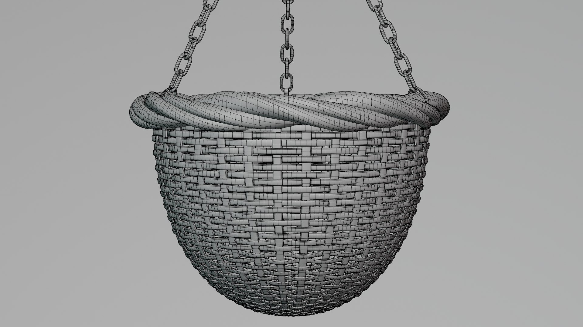 Wood Hanging Pot 3D Model - TurboSquid 2203874