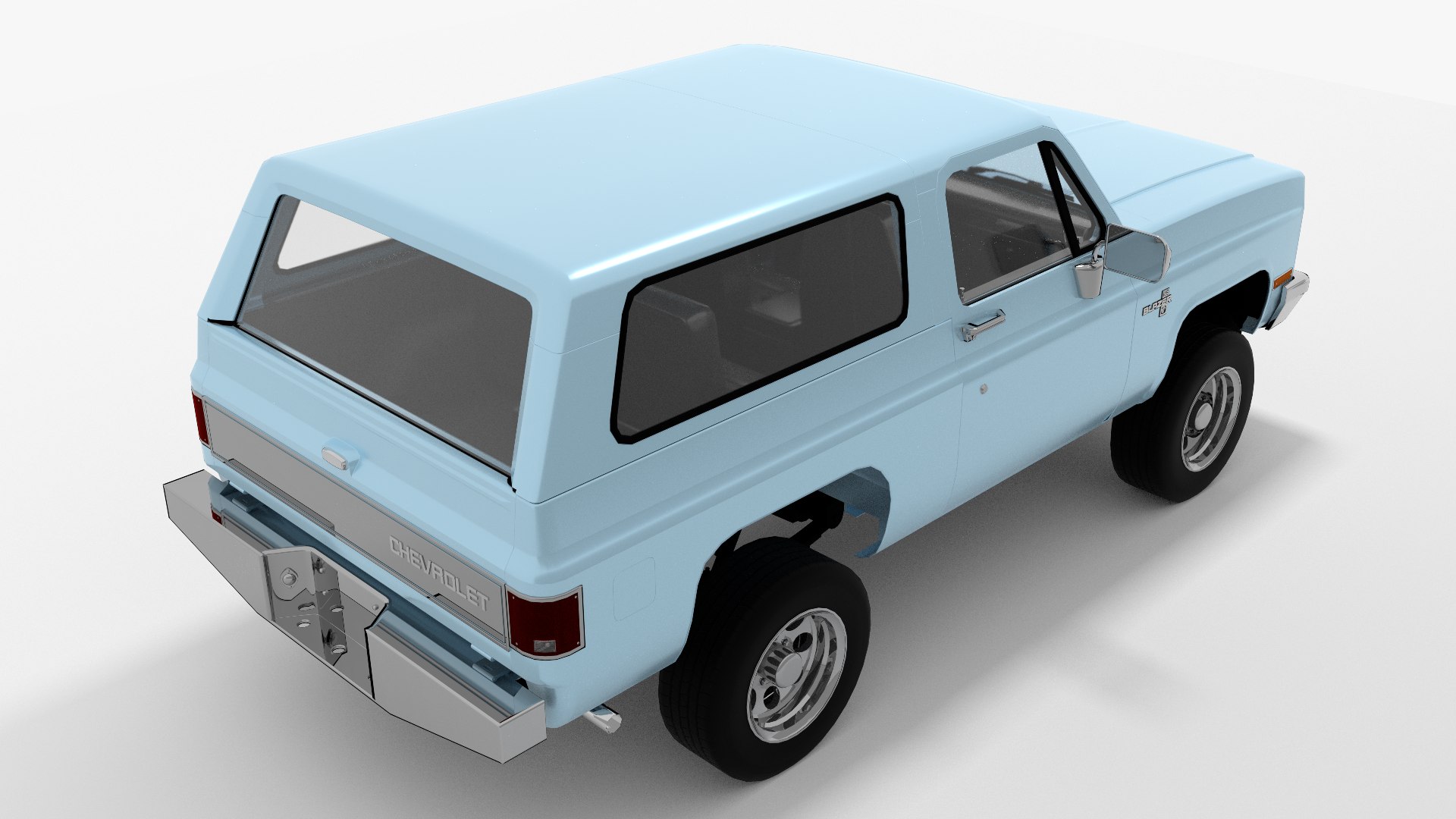 Chevrolet Blazer K5 1989 3D model - TurboSquid 2101083