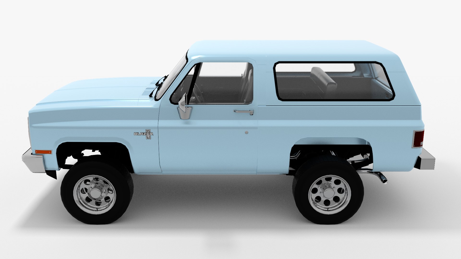 Chevrolet Blazer K5 1989 3D model - TurboSquid 2101083