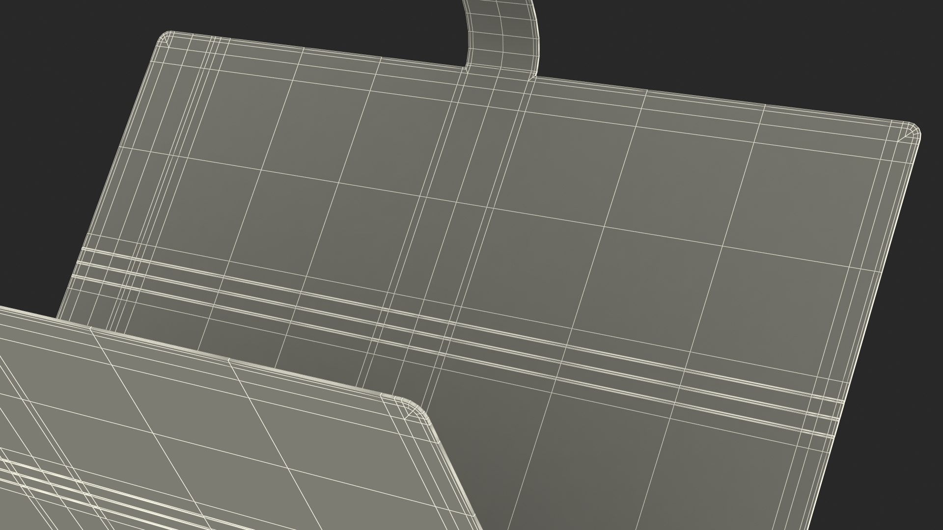 3D Plastic Paper Folder Open Black Model - TurboSquid 1804882