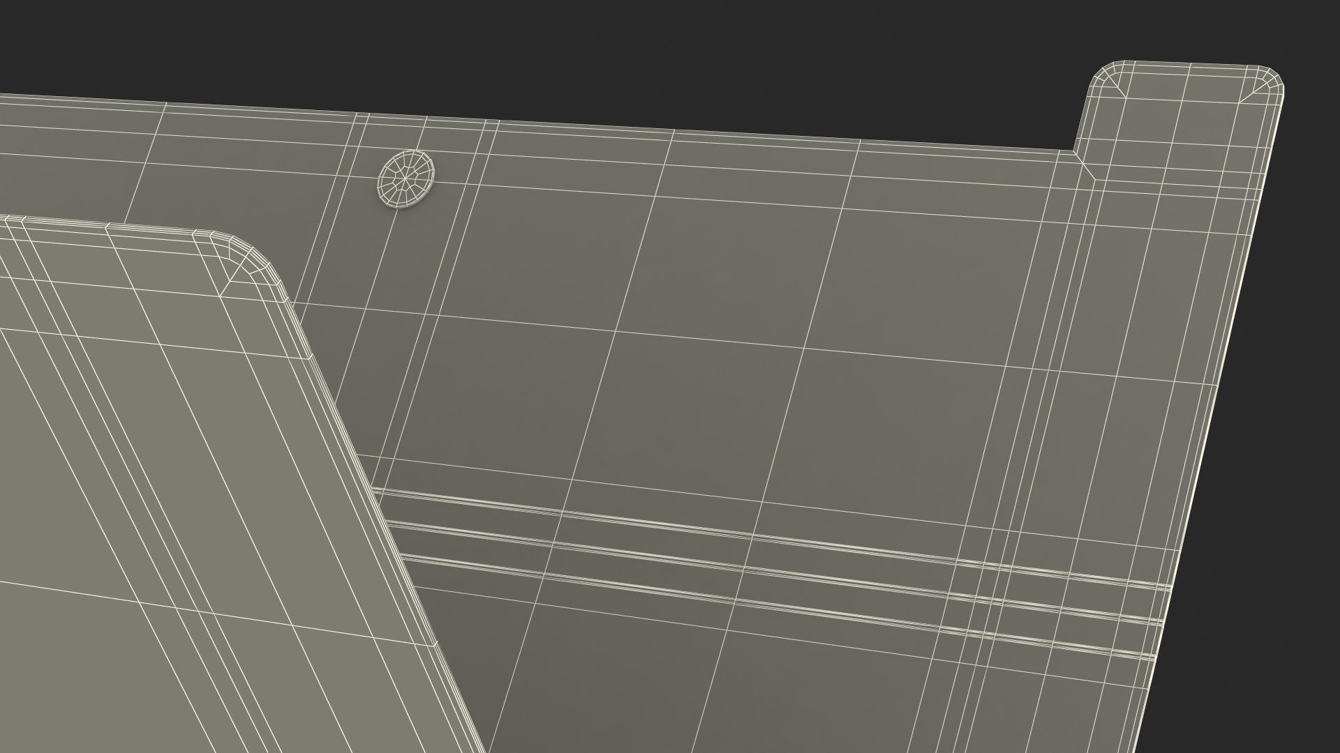 3D Plastic Paper Folder Open Black Model - TurboSquid 1804882