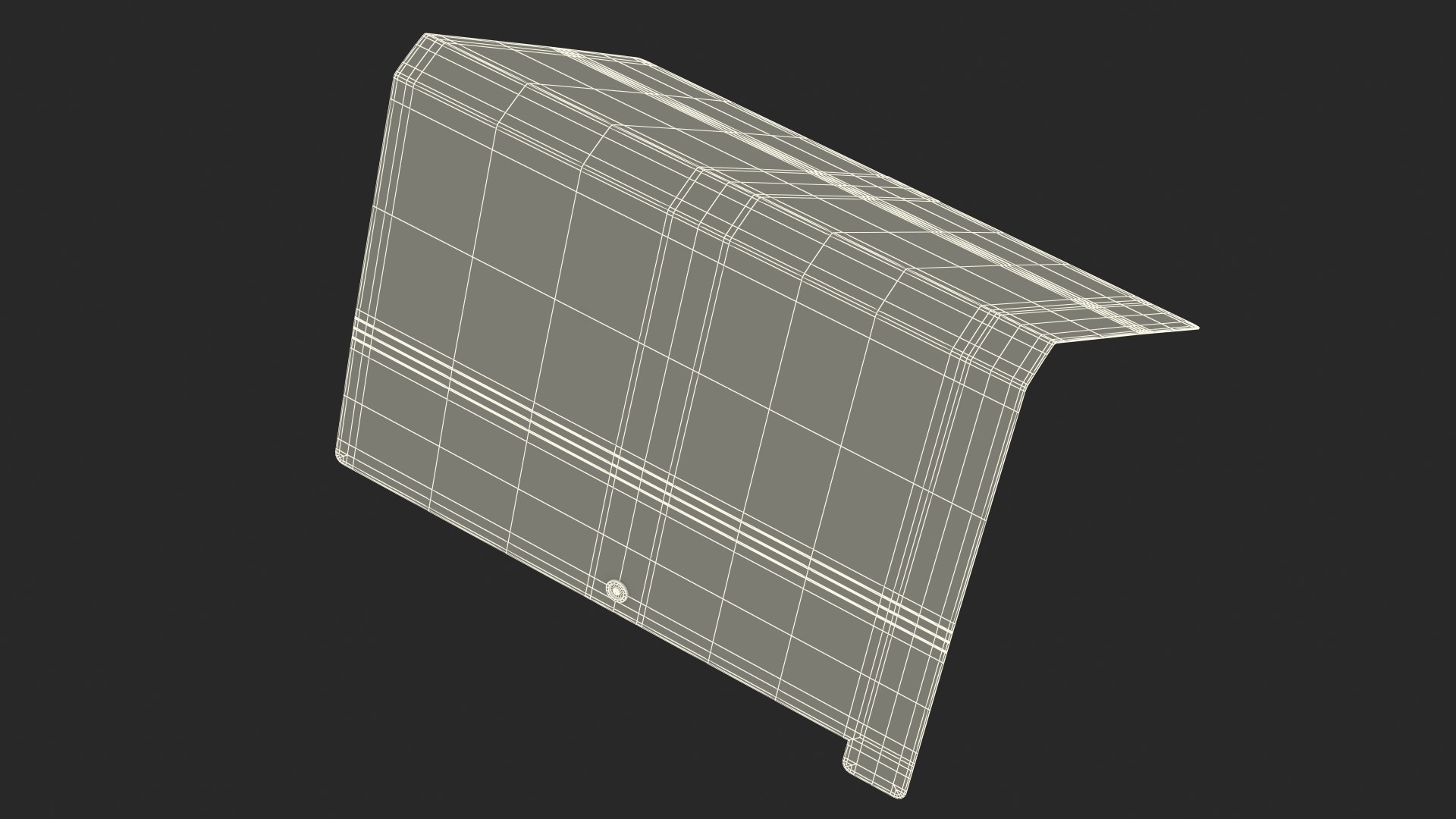 3D Plastic Paper Folder Open Black Model - TurboSquid 1804882