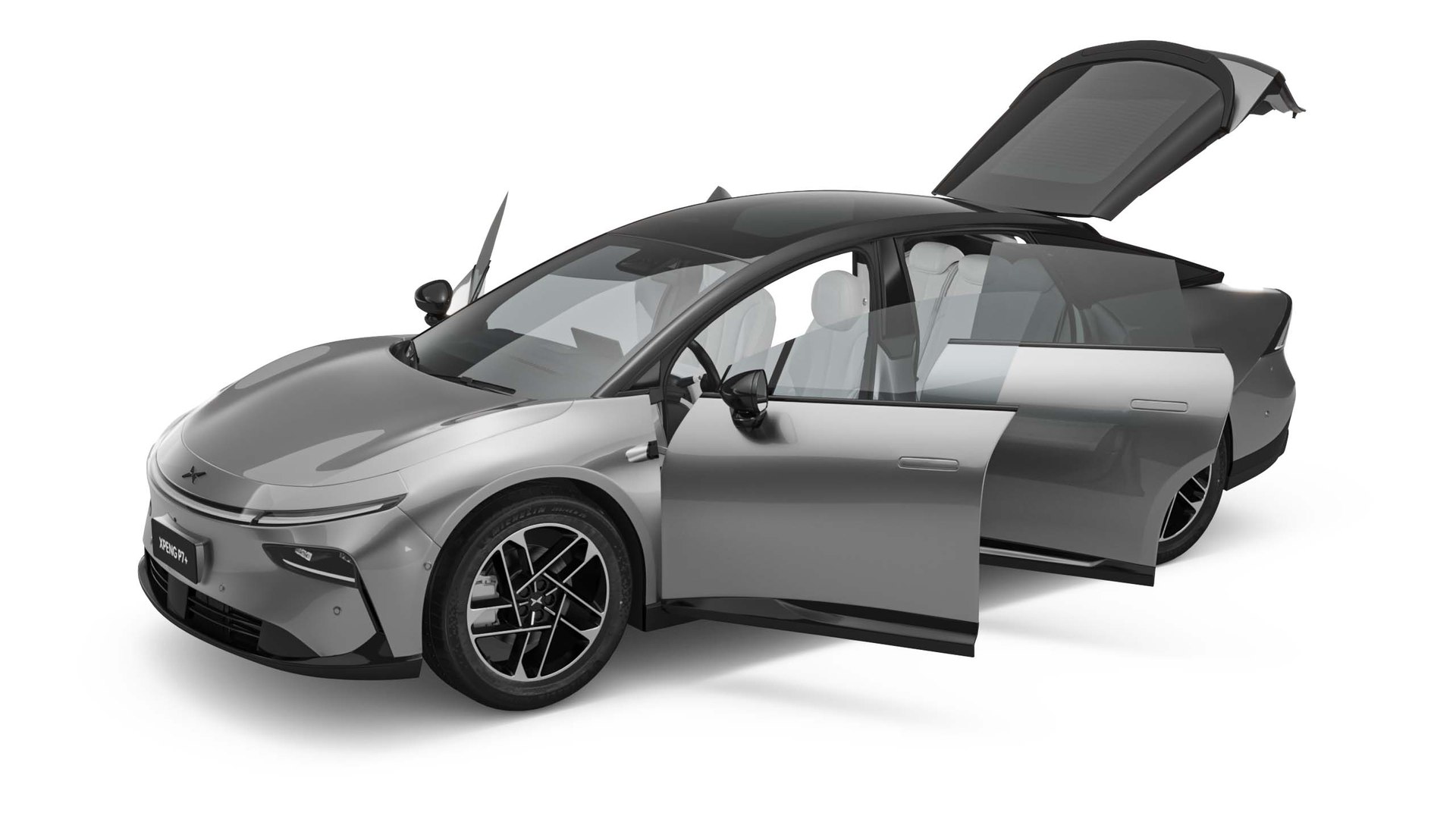 2025 Xpeng P7 Plus With Interior 3D Model - TurboSquid 2347520