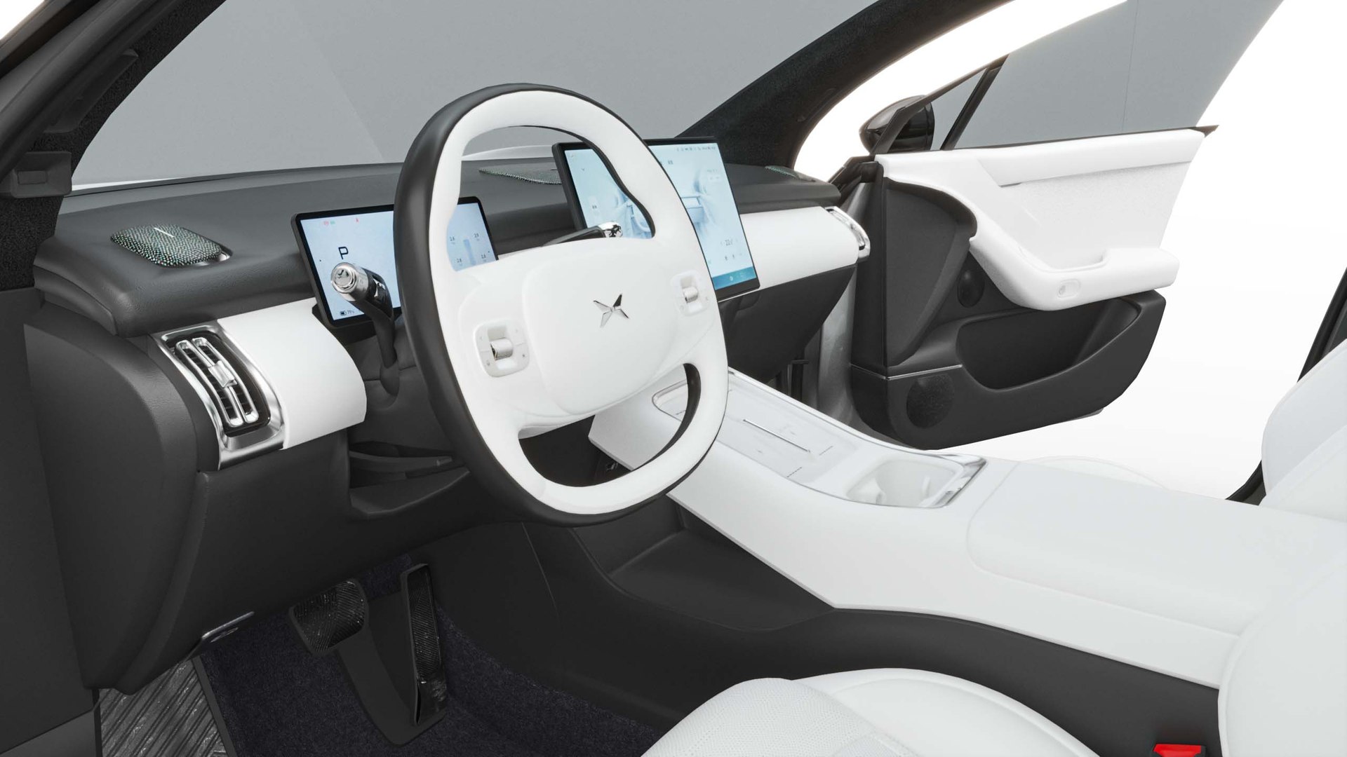 2025 Xpeng P7 Plus With Interior 3D Model - TurboSquid 2347520