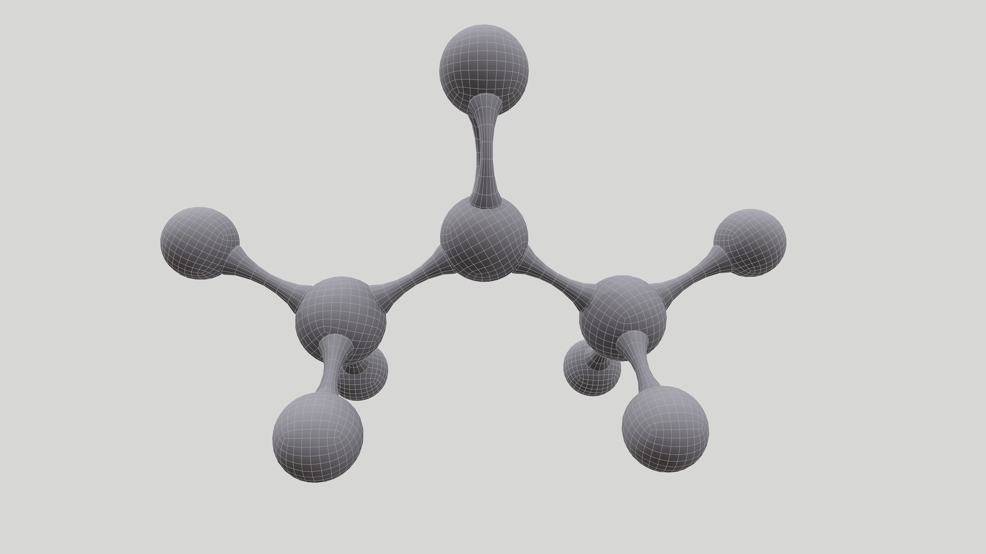 3D Acetone Molecule With PBR 4K 8K Model - TurboSquid 1941564
