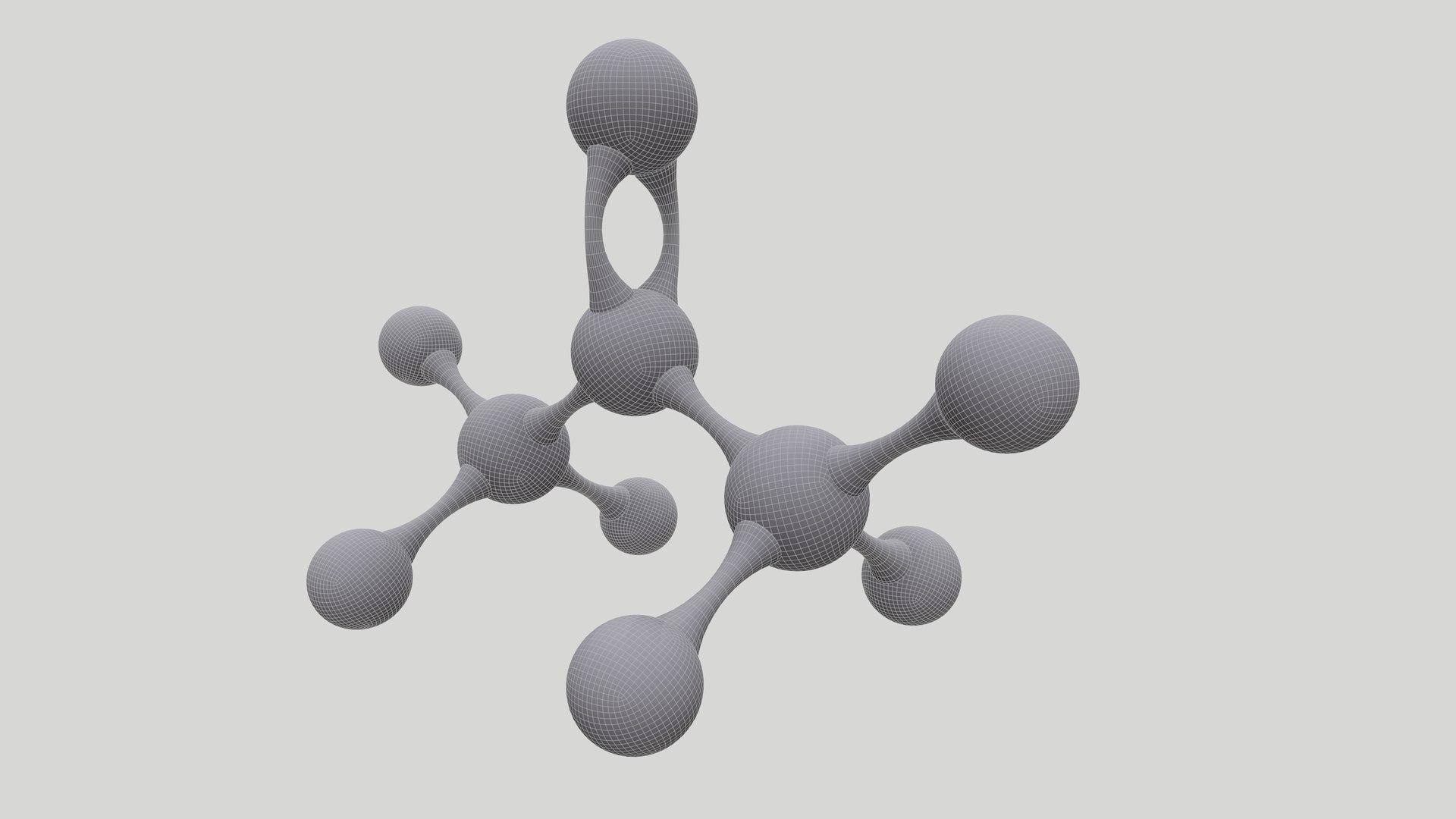 3D Acetone Molecule With PBR 4K 8K Model - TurboSquid 1941564