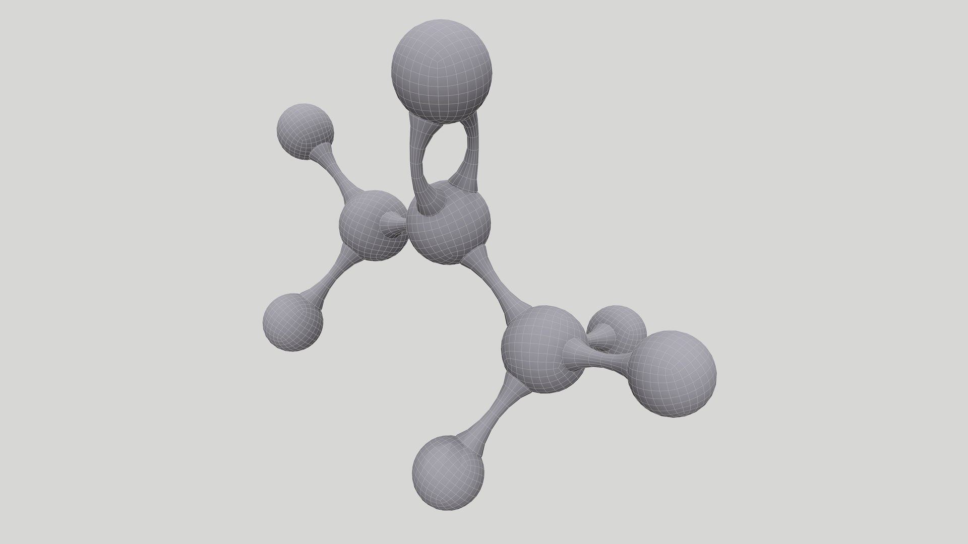 3D Acetone Molecule With PBR 4K 8K Model - TurboSquid 1941564
