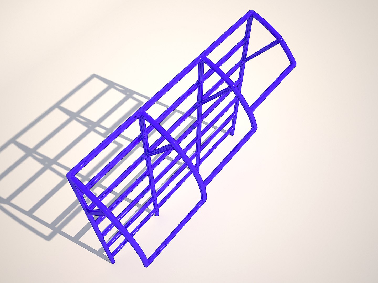 3d horizontal bar model