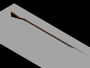 Free 3D Musket Models | TurboSquid