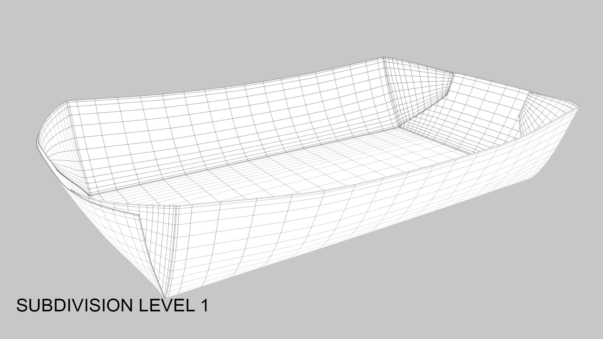 3D Paper Food Tray - TurboSquid 1808398