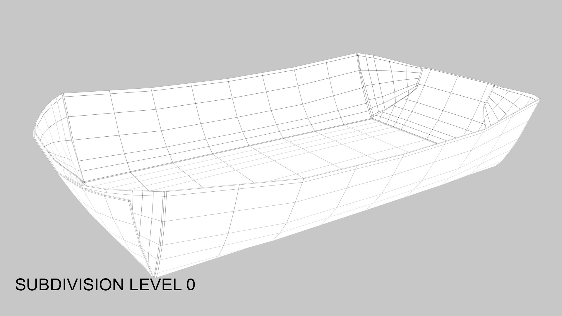 3D Paper Food Tray - TurboSquid 1808398