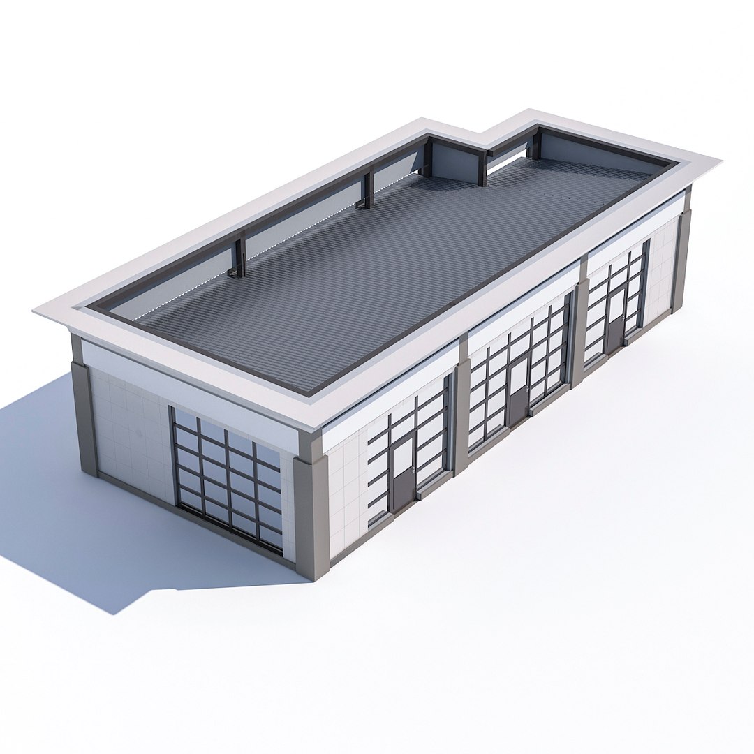 3D Stop Stall Model - TurboSquid 1233428