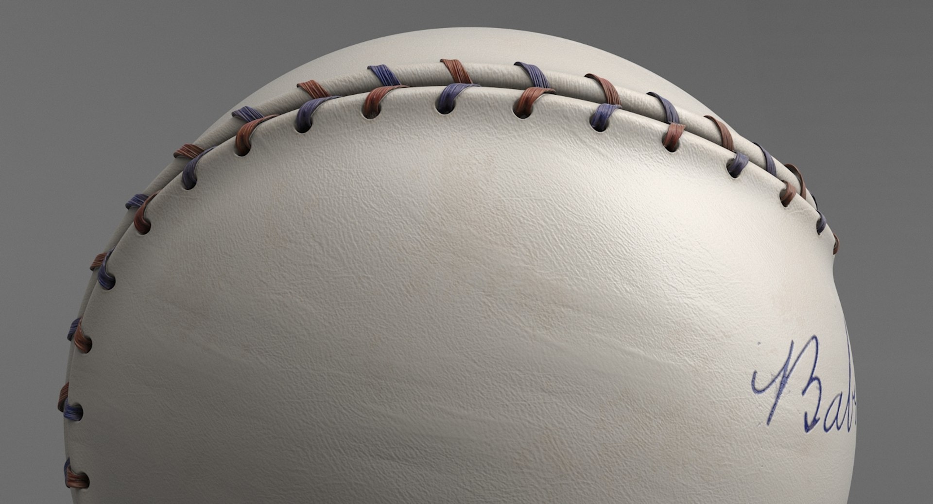 Baseball Ball Babe Ruth 3D Model - TurboSquid 1212766