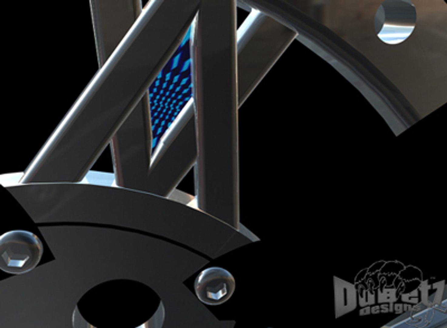 Dubetz Wasp Wheels 3d Model