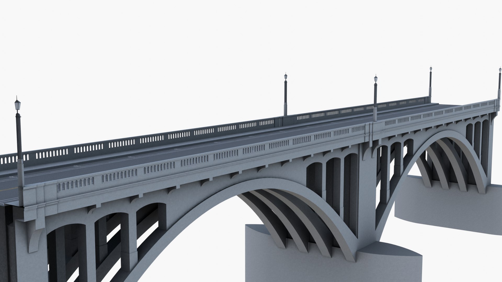 3D Model Bridge PBR Textures 8K - TurboSquid 1957351