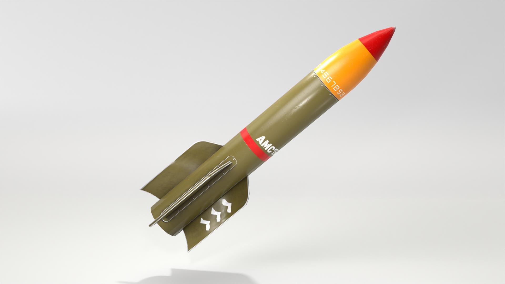3D Missiles Or Rocket Low Poly - TurboSquid 2094840