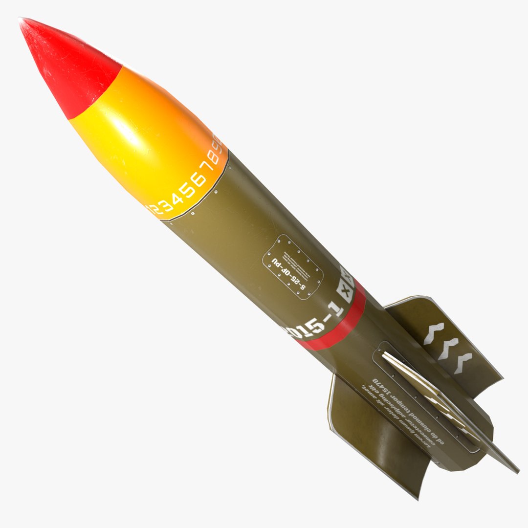 3D Missiles Or Rocket Low Poly - TurboSquid 2094840