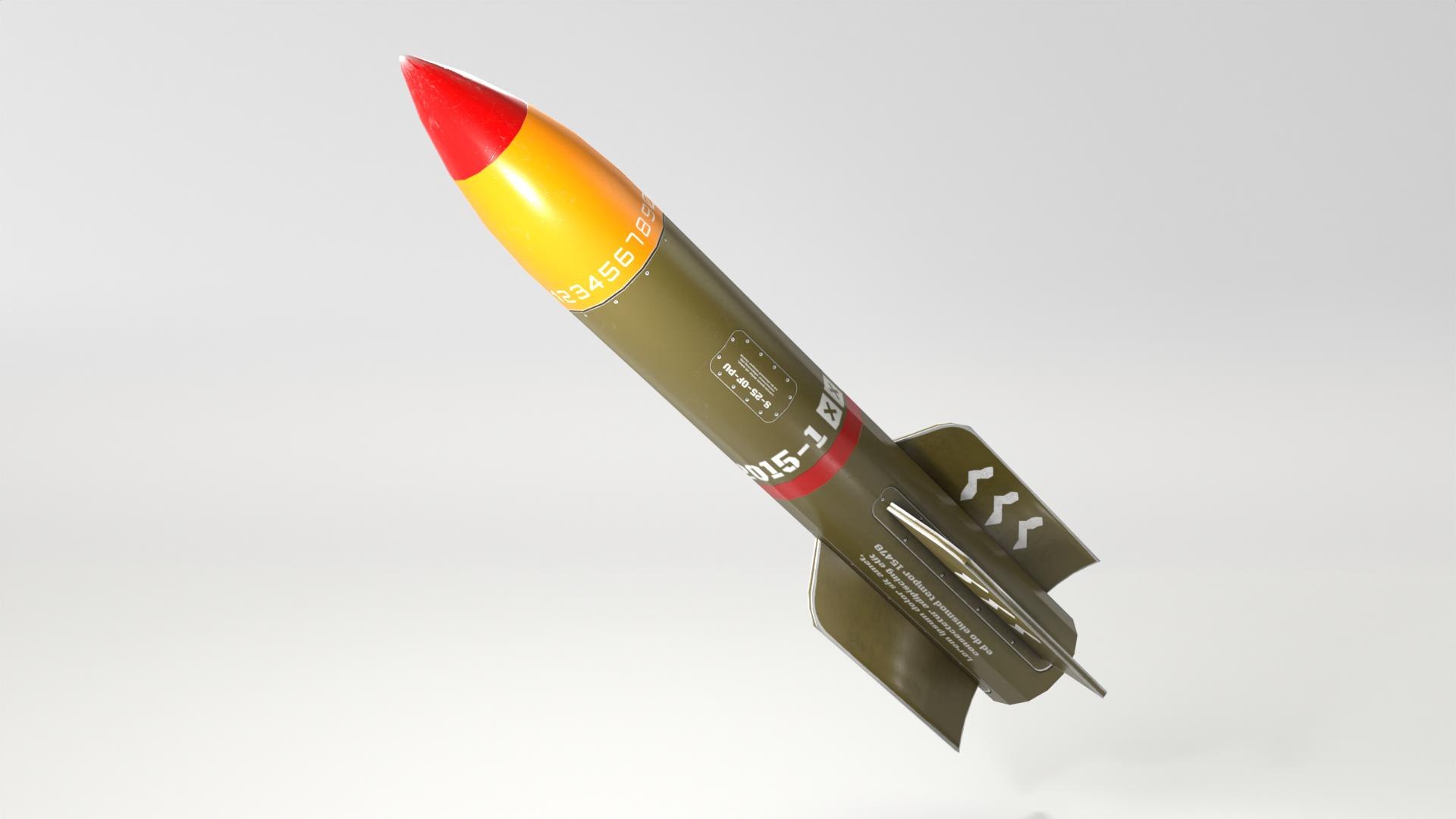 3D Missiles Or Rocket Low Poly - TurboSquid 2094840