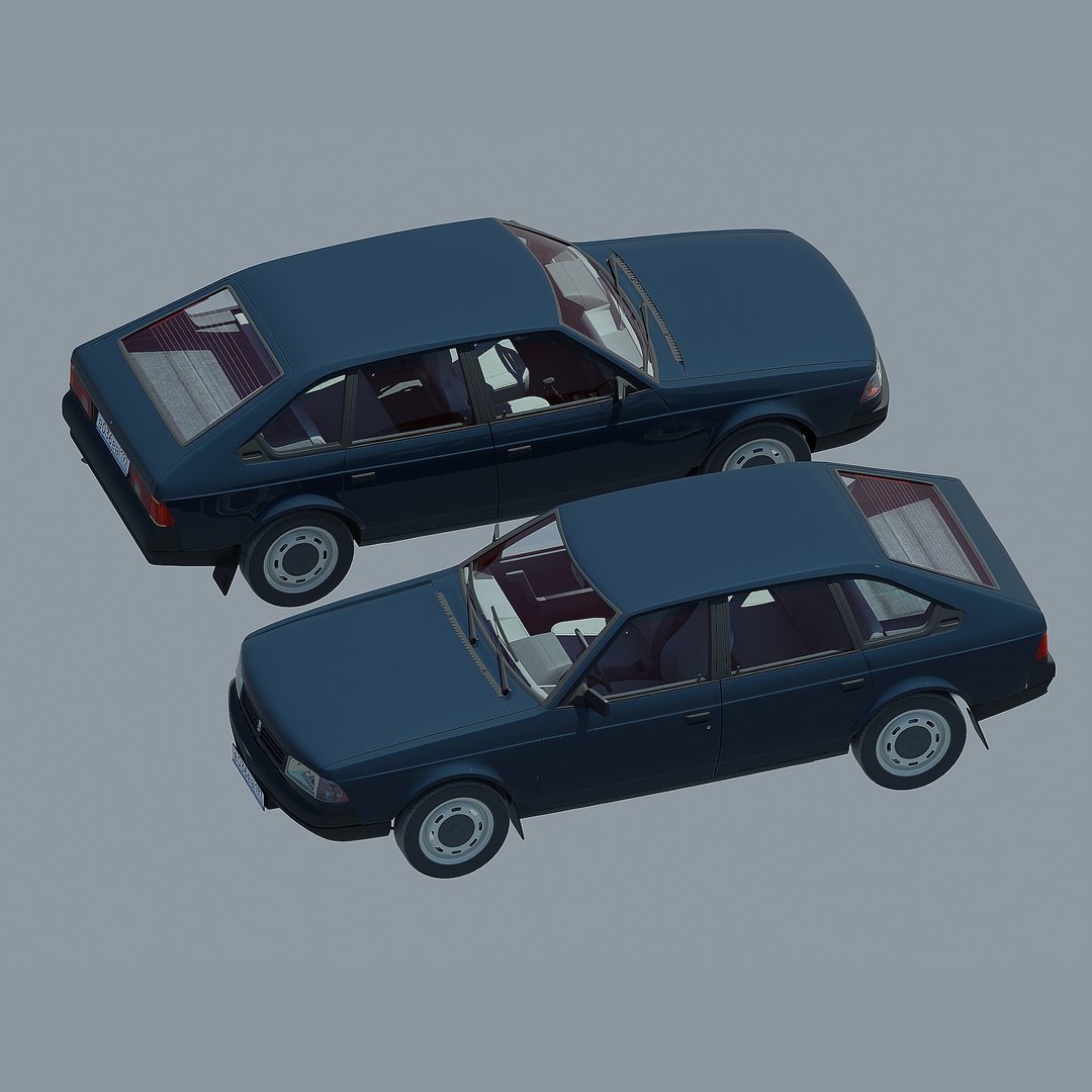 Free 3D Car Moskvich 214122 Azlk Model - TurboSquid 1490861