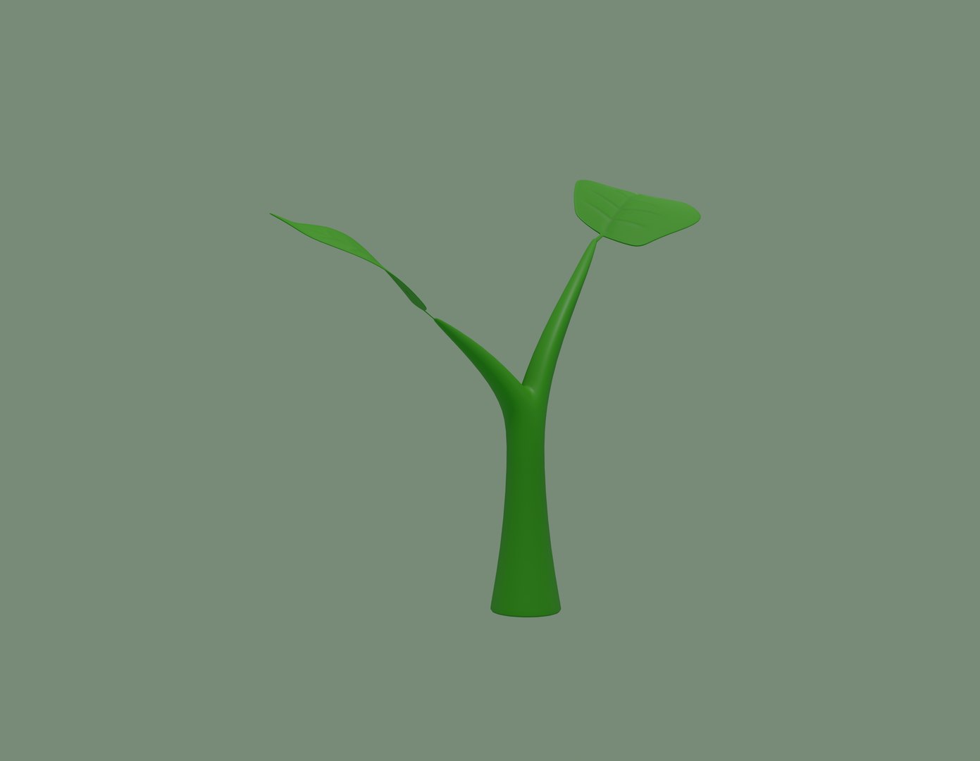 Green Plant 3D Model - TurboSquid 1664119
