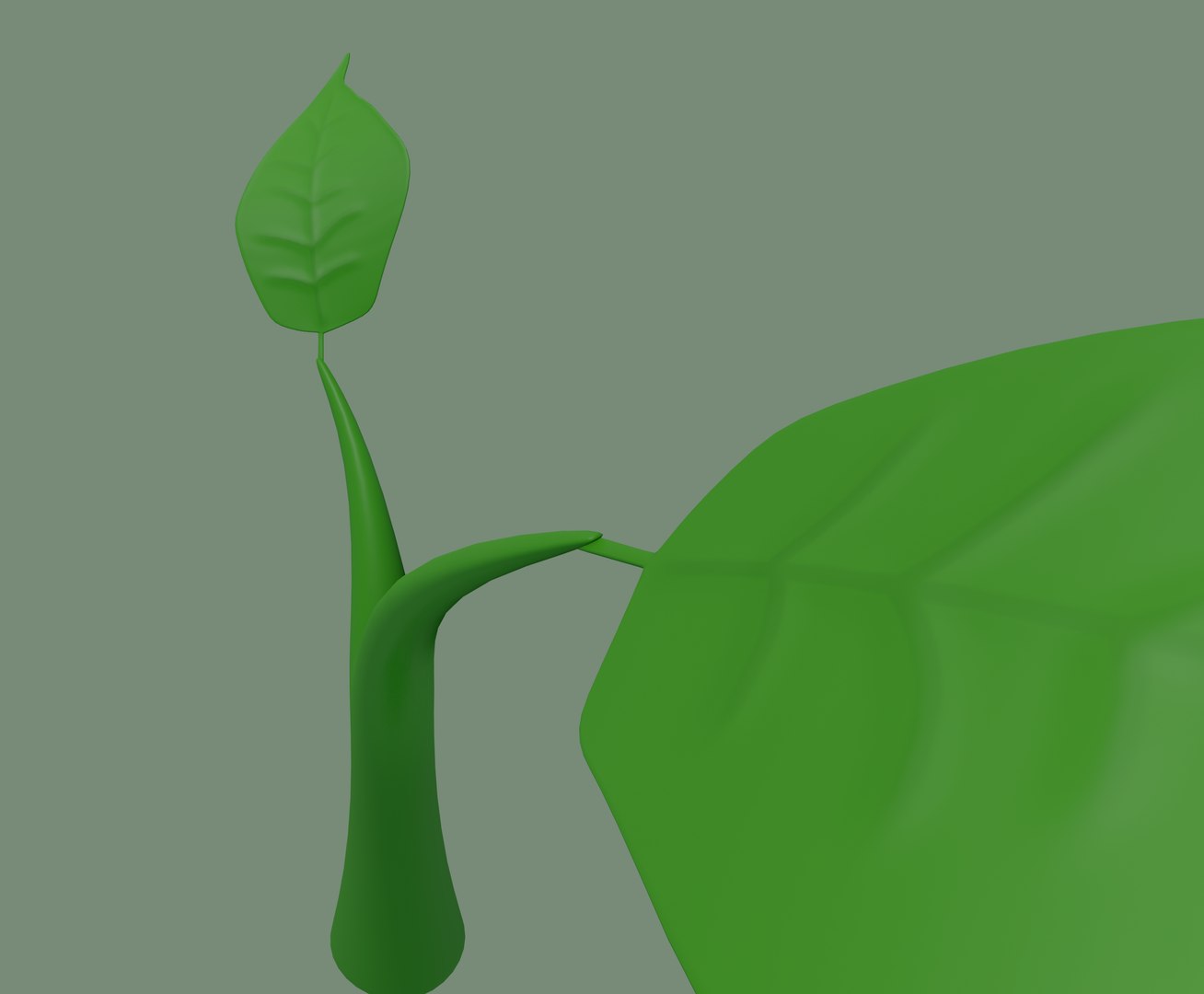 Green Plant 3D Model - TurboSquid 1664119