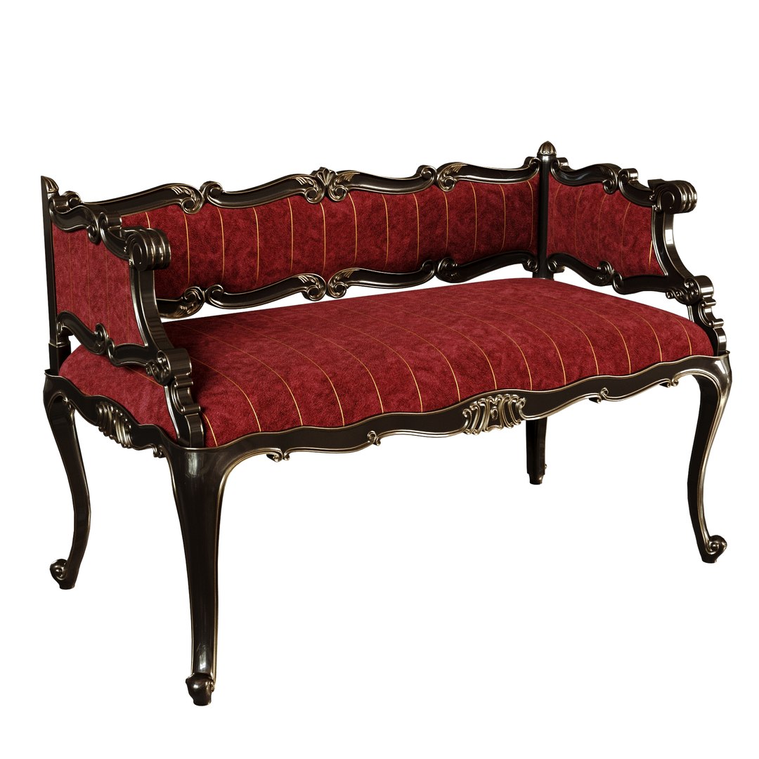 Classical Bench 3D Model - TurboSquid 1274668