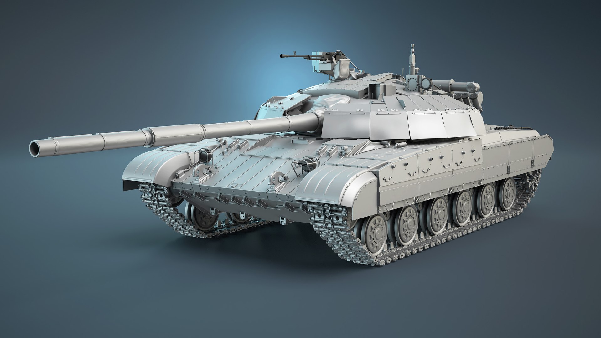 3D T-64BM Bulat Tank High-Poly - TurboSquid 2261123