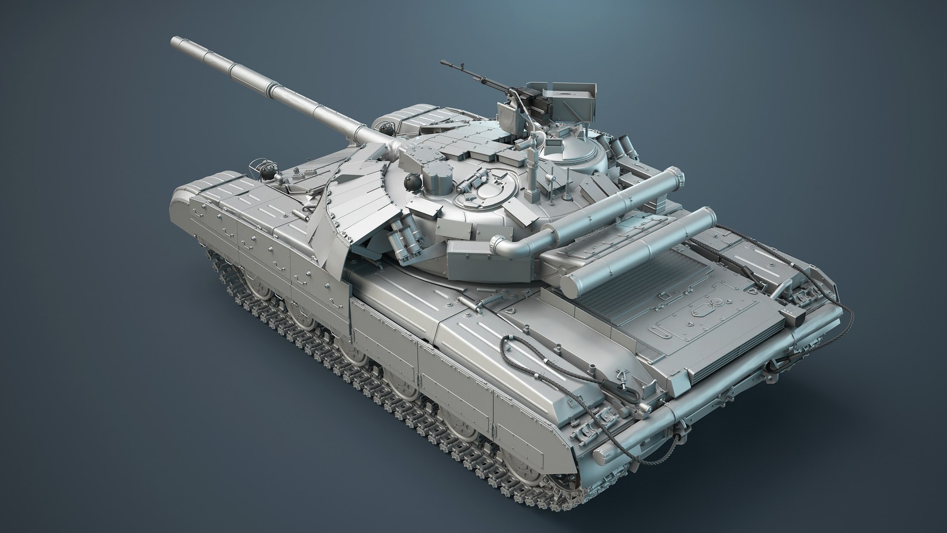 3D T-64BM Bulat Tank High-Poly - TurboSquid 2261123