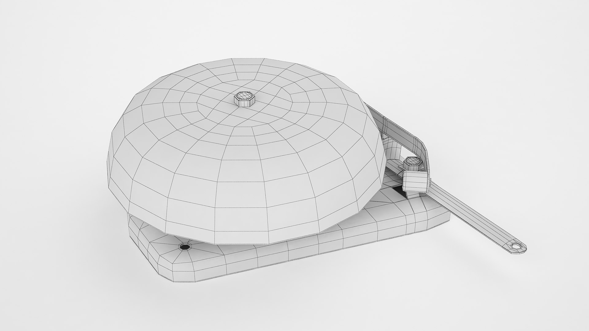 3D Brass Boxing Bell 02 - TurboSquid 1750494