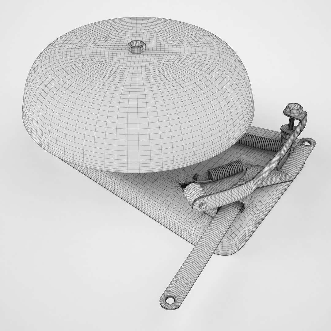 3D Brass Boxing Bell 02 - TurboSquid 1750494