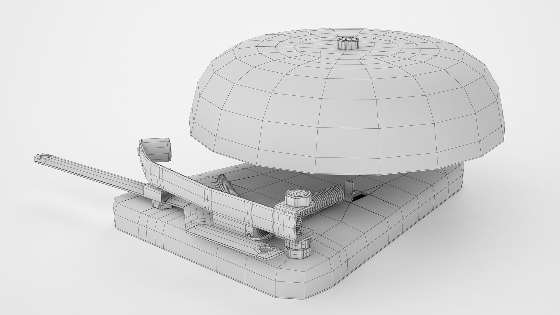 3D Brass Boxing Bell 02 - TurboSquid 1750494