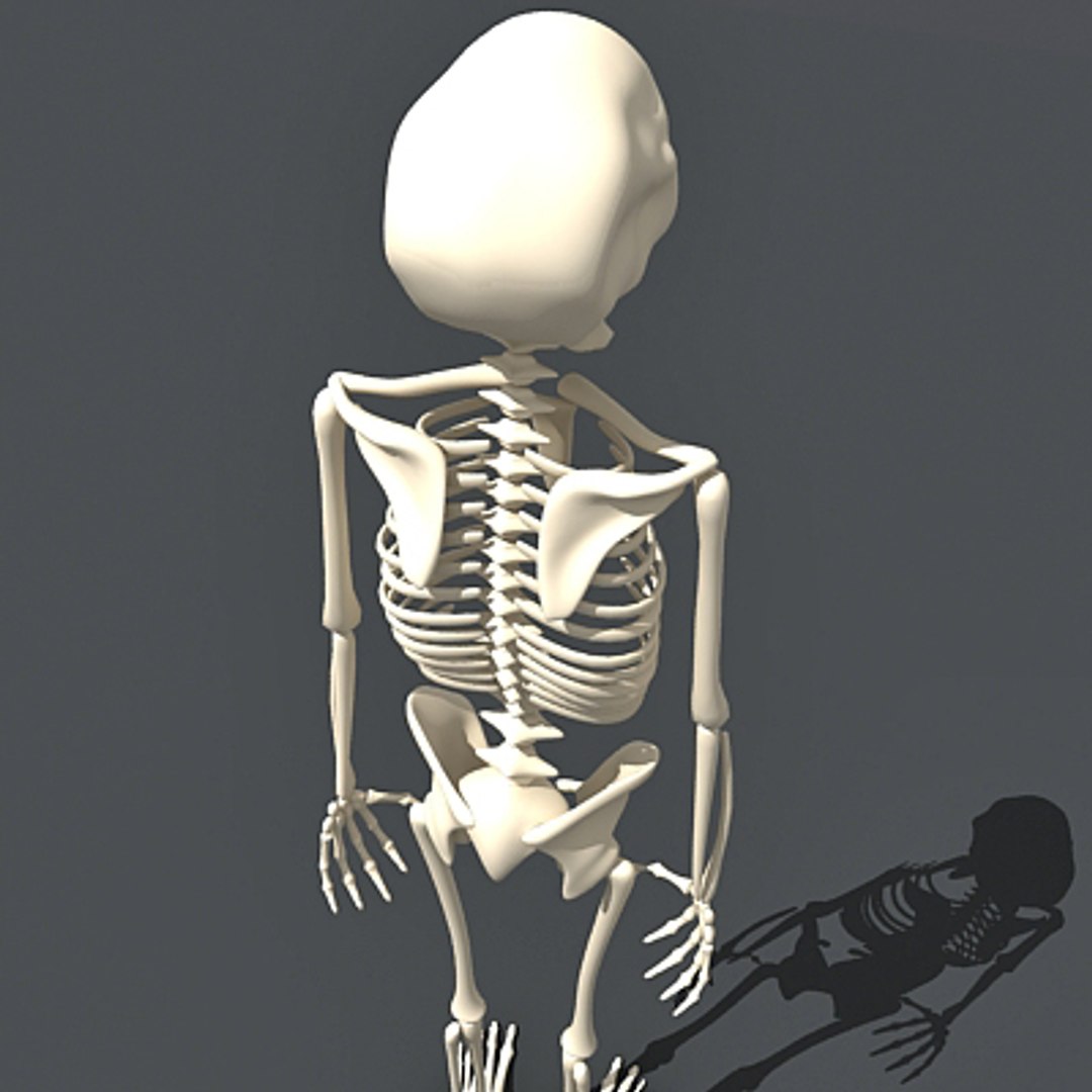3ds Human Skeleton