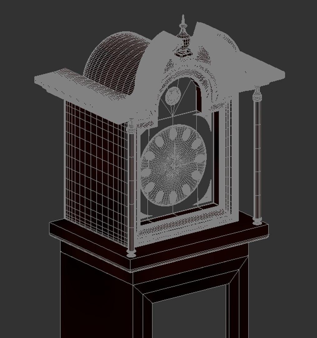 Wall Clock Model - TurboSquid 1556542