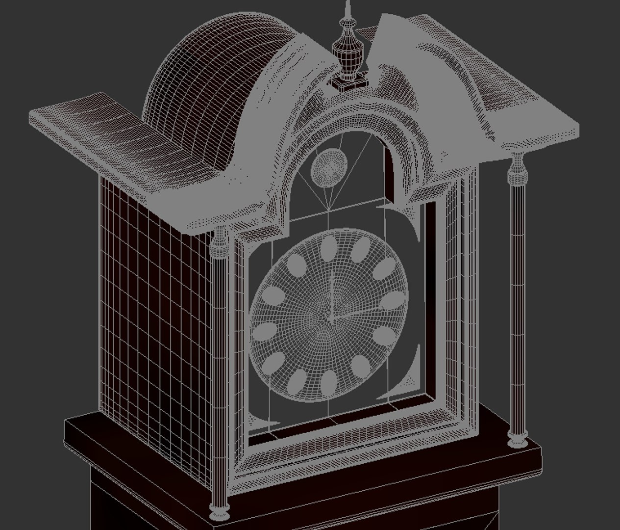 Wall Clock Model - TurboSquid 1556542
