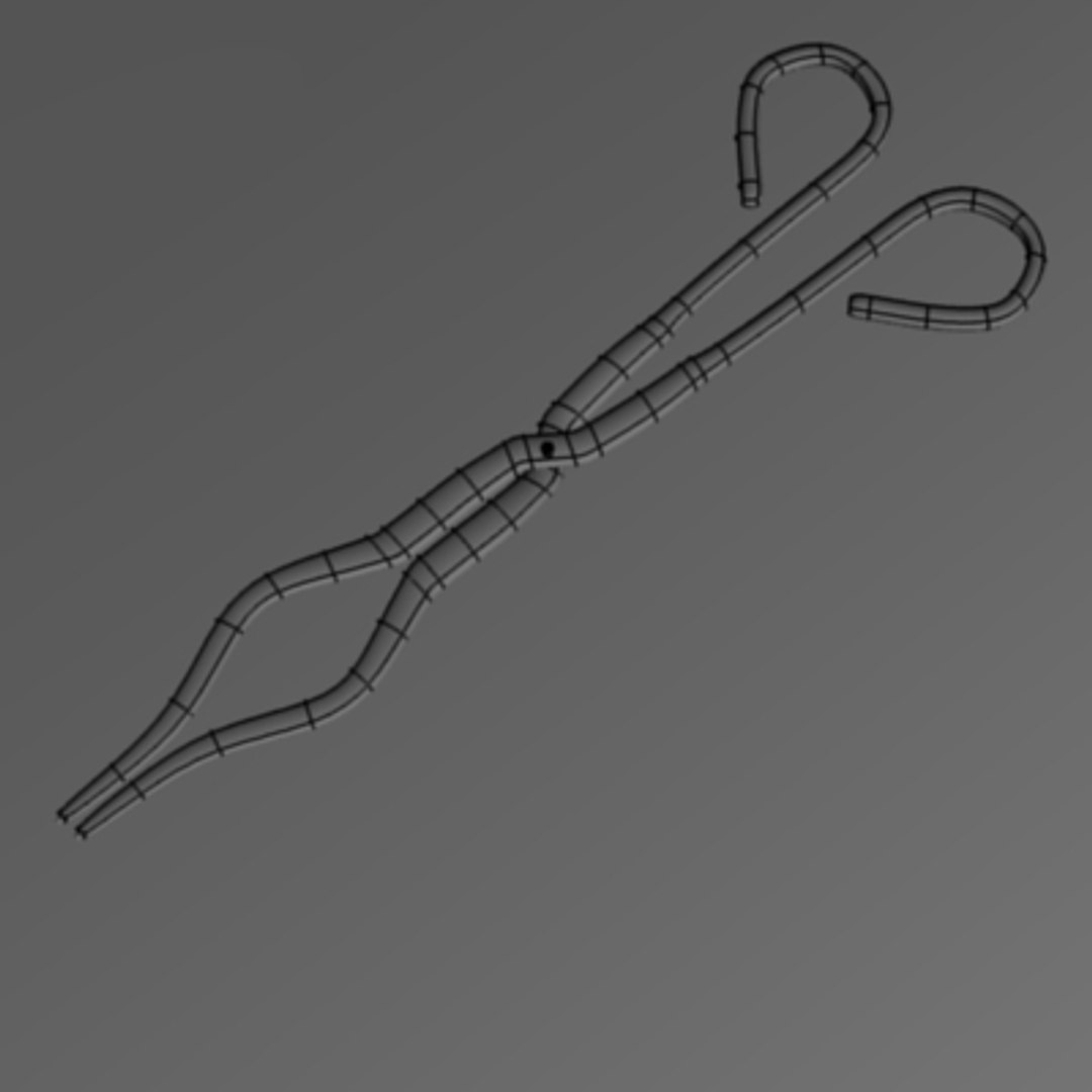 3d Model Lab Tongs