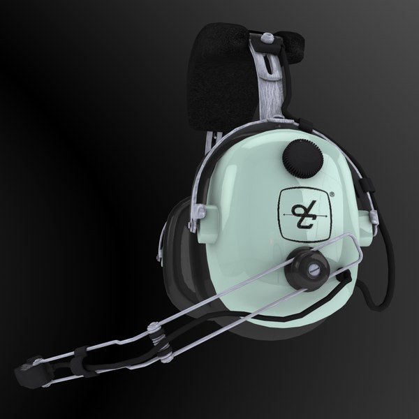 3d david clark headsets pilots