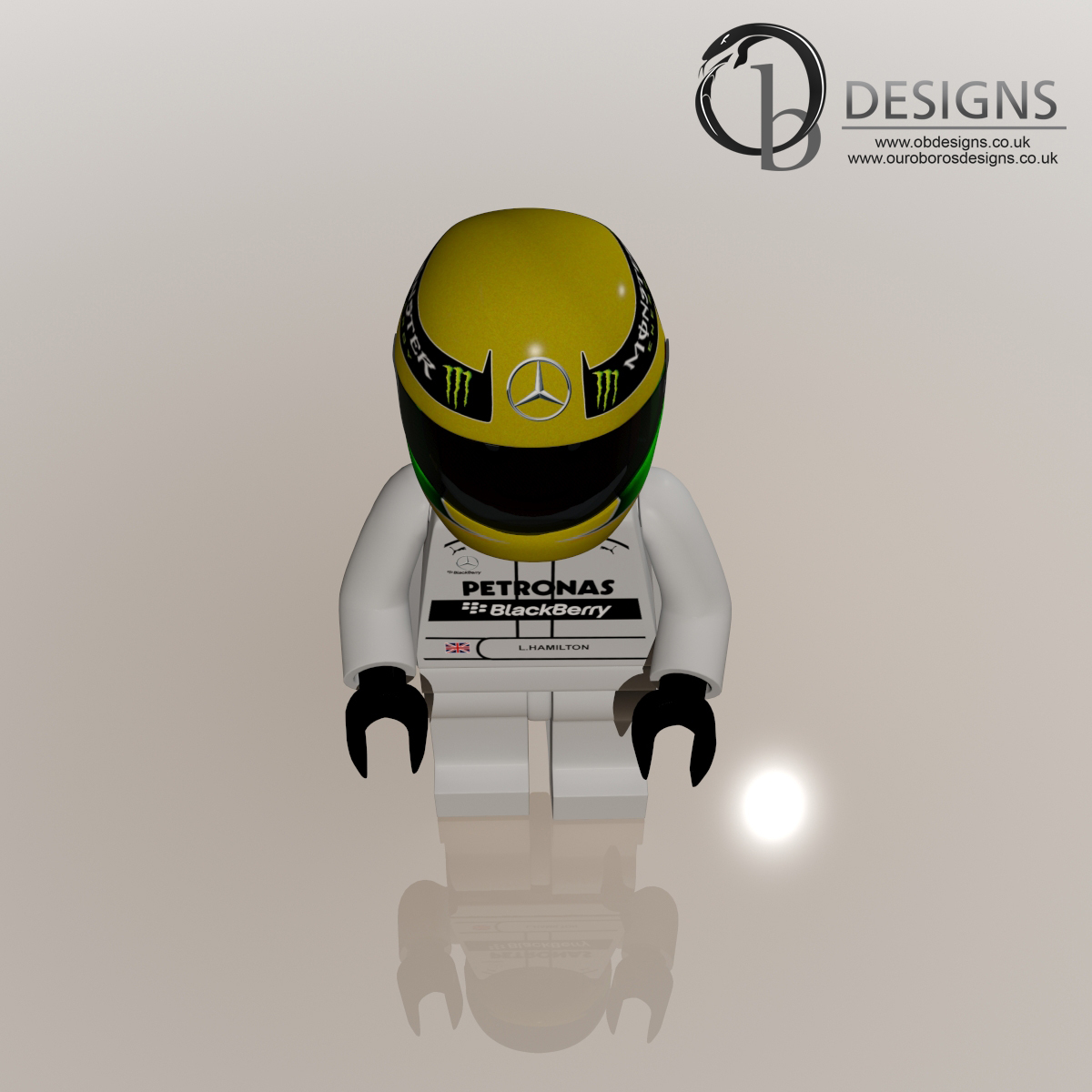 Lego Lewis Hamilton 3D-Modell - TurboSquid 770055