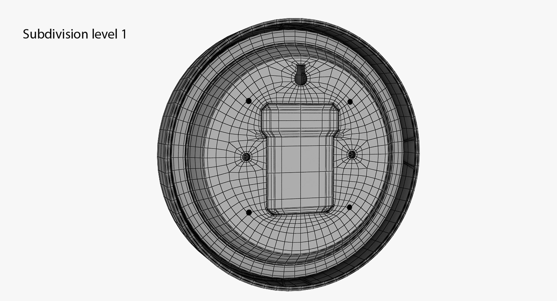 Modern Wall Clock Model - TurboSquid 1405721
