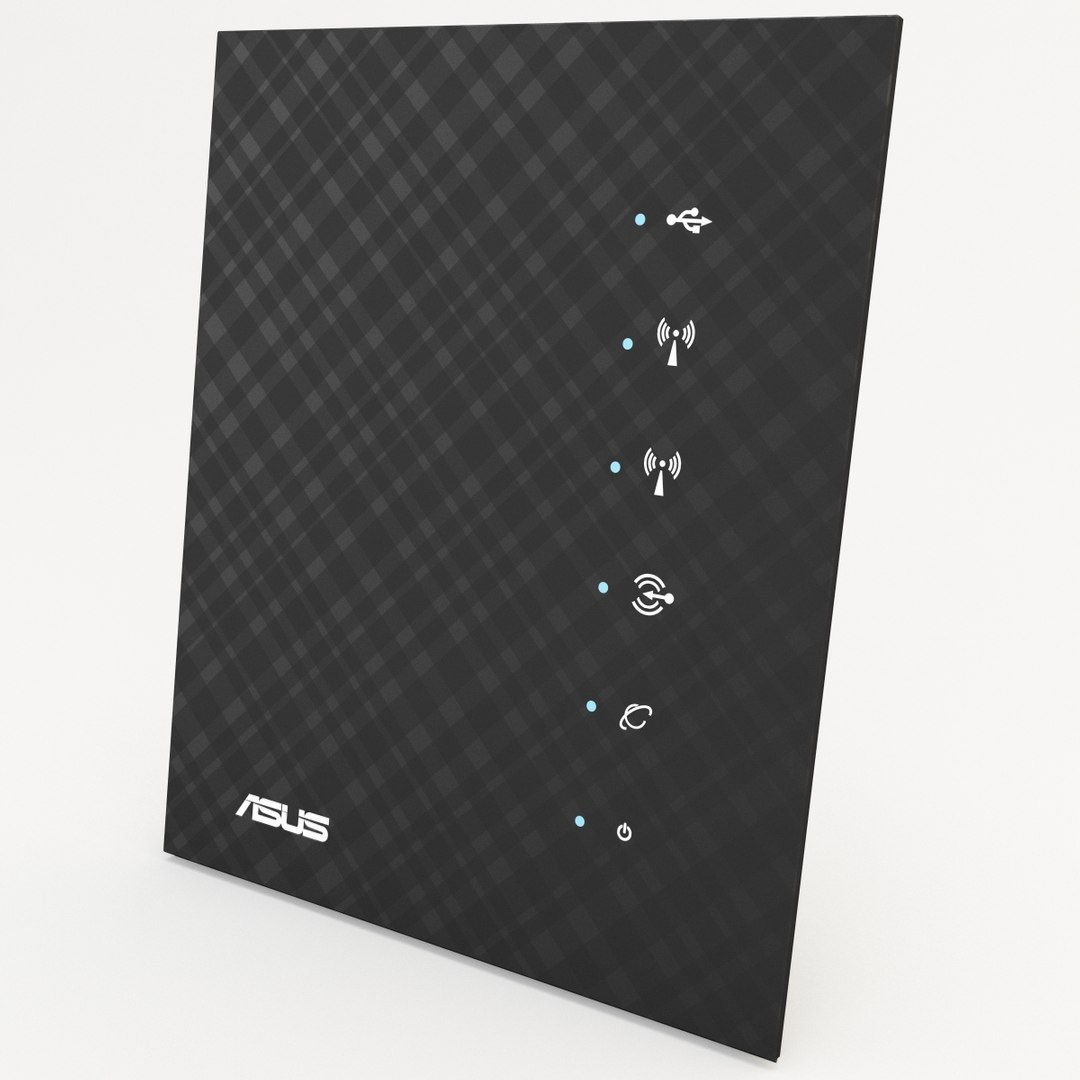 Asus Wireless Router Rt-n56u 3d Model