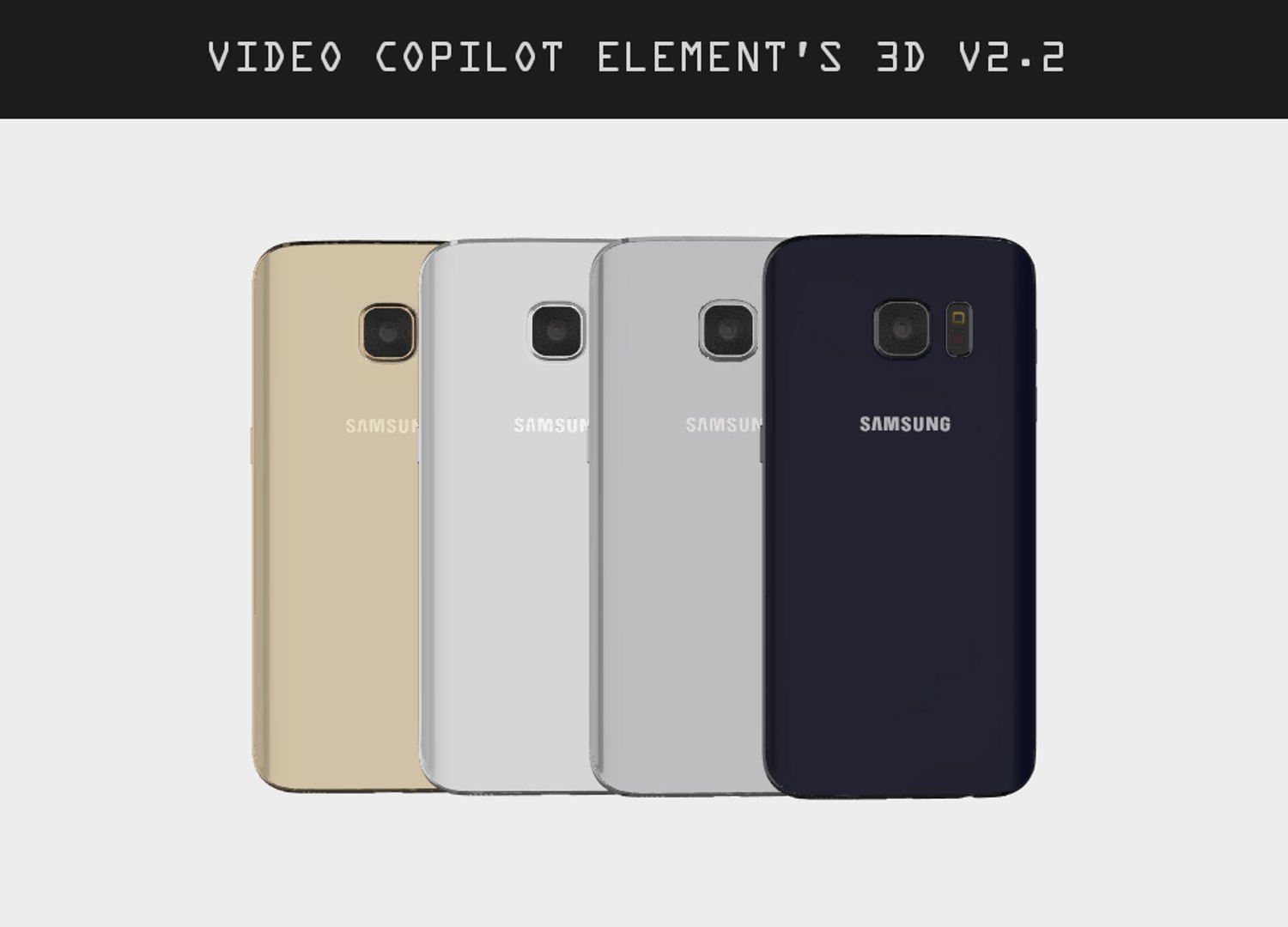 3d Model Samsung Galaxy S7 V2