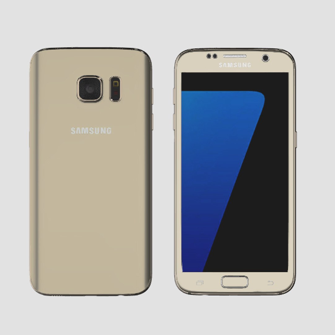 3d Model Samsung Galaxy S7 V2