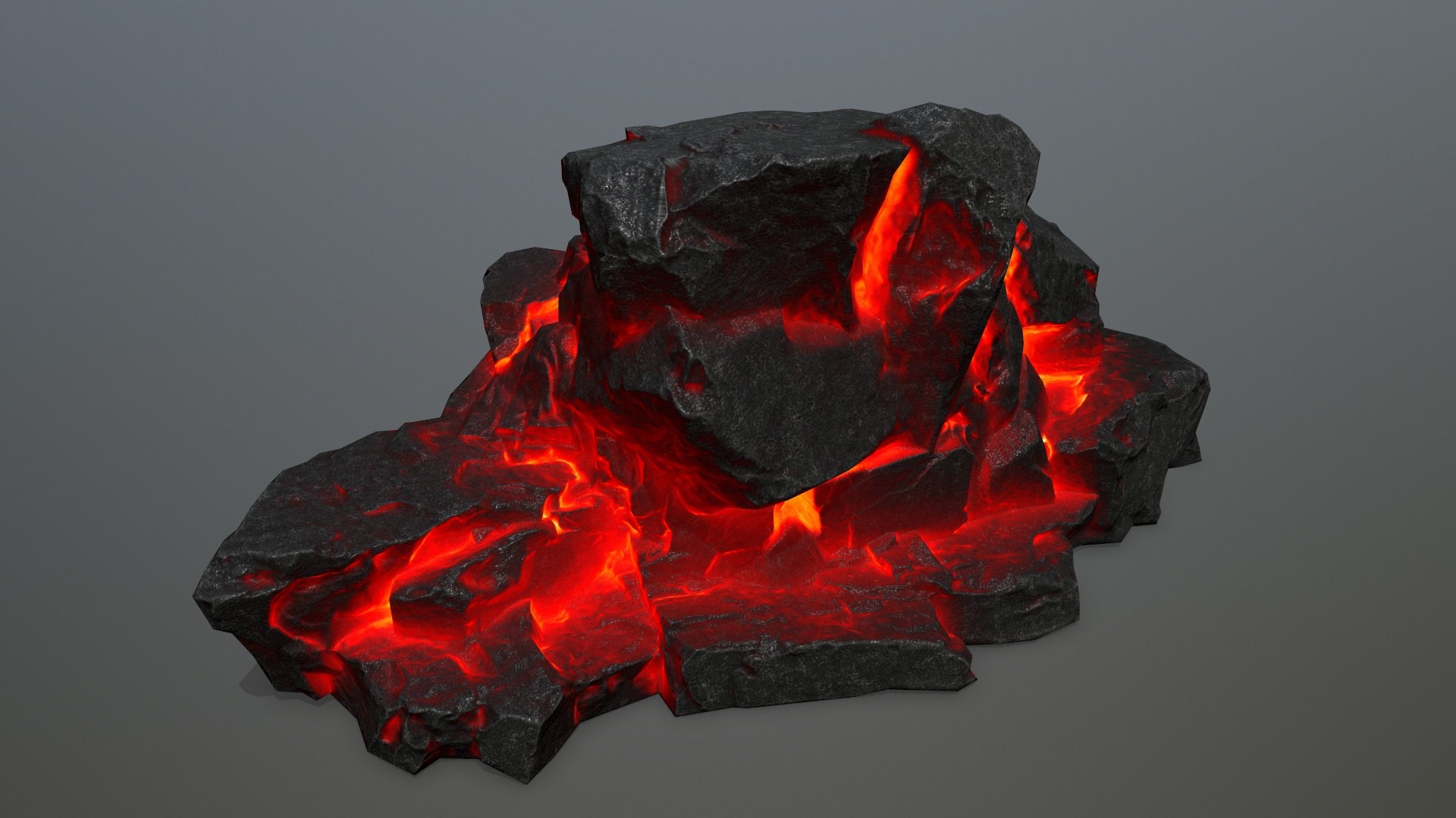 3D lava rock model - TurboSquid 1509901