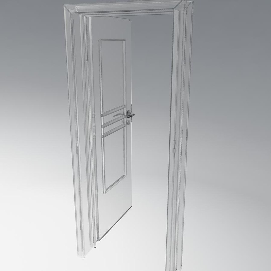 3d model door porta concept d1