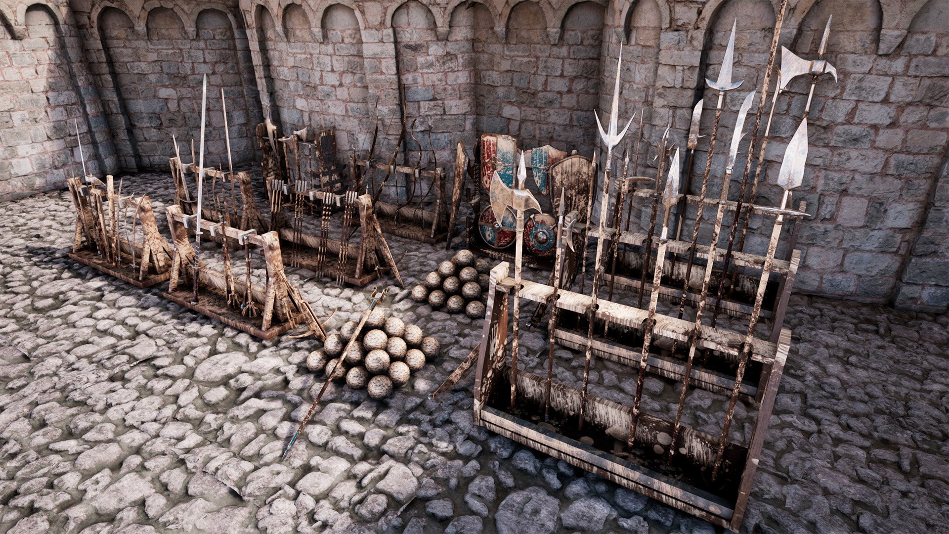 Ultimate Medieval Weapons Package 300 variations 3D model - TurboSquid ...