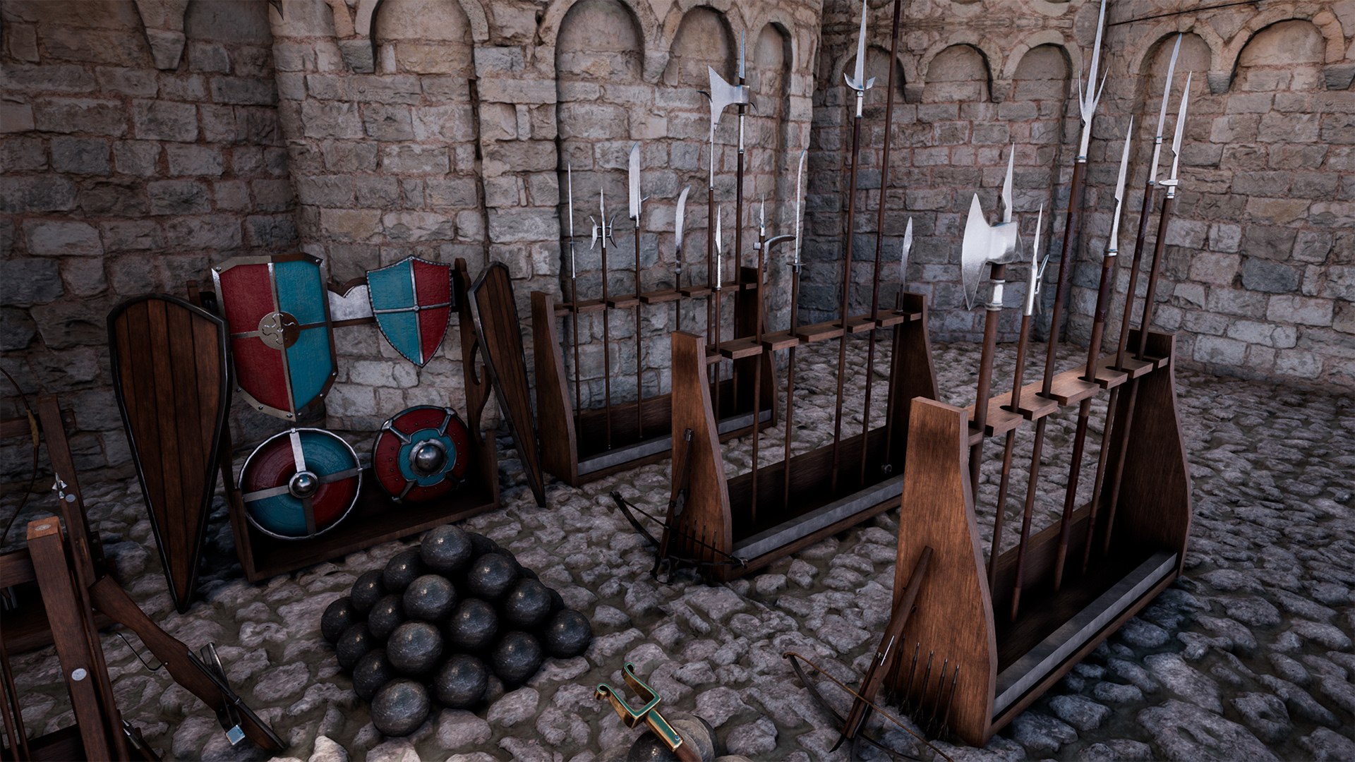 Ultimate Medieval Weapons Package 300 variations 3D model - TurboSquid ...